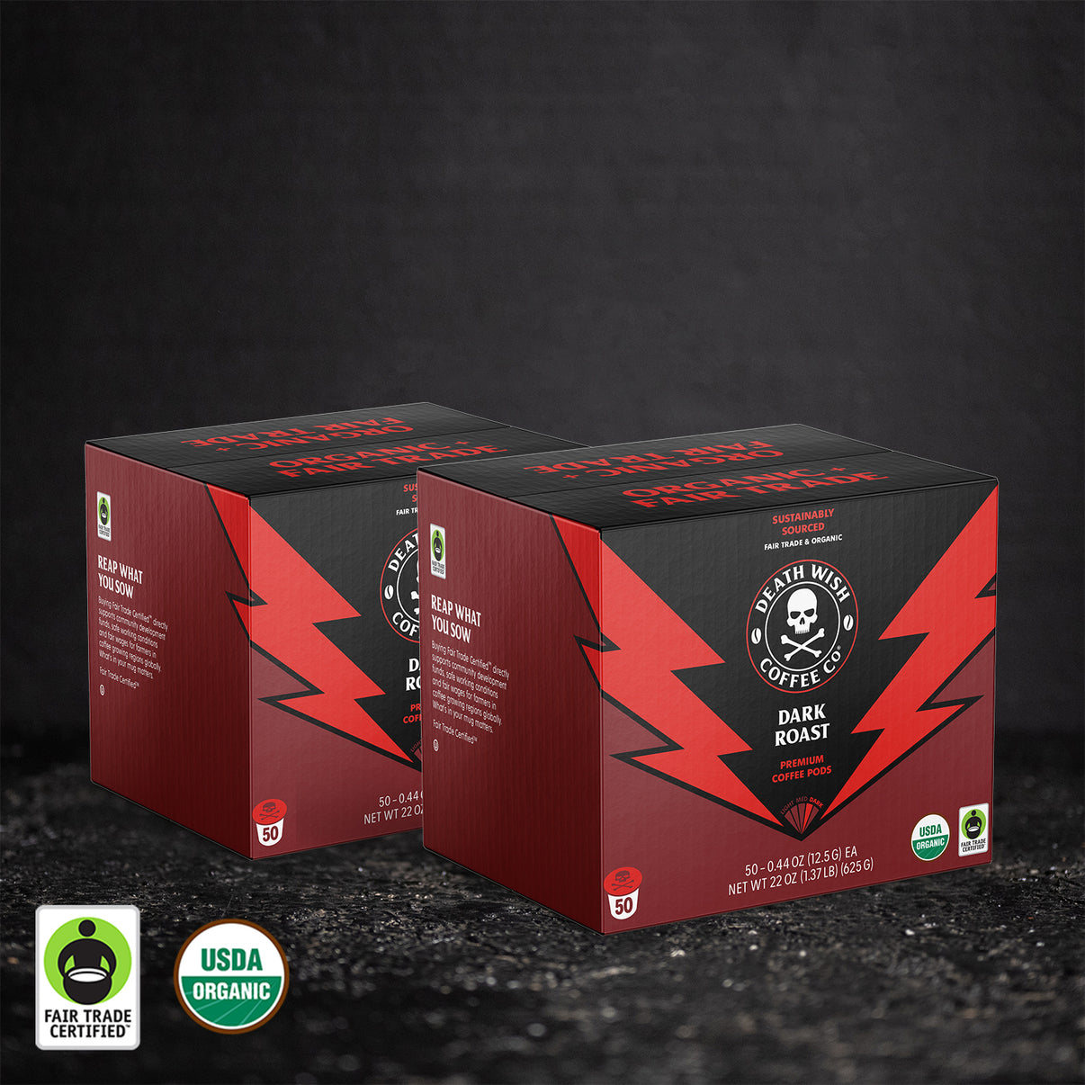 Fiercely Strong Coffee | Dark Roast Death Cups – Death Wish Coffee
