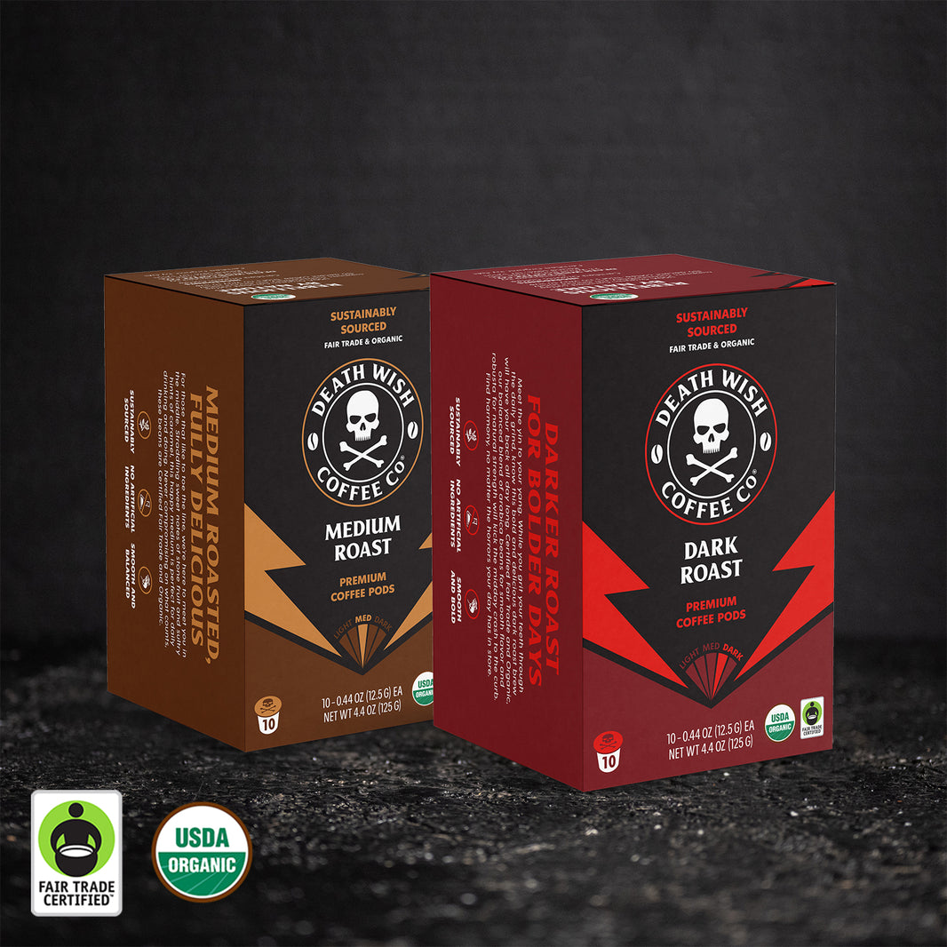Dark Roast Organic Coffee – Death Wish Coffee