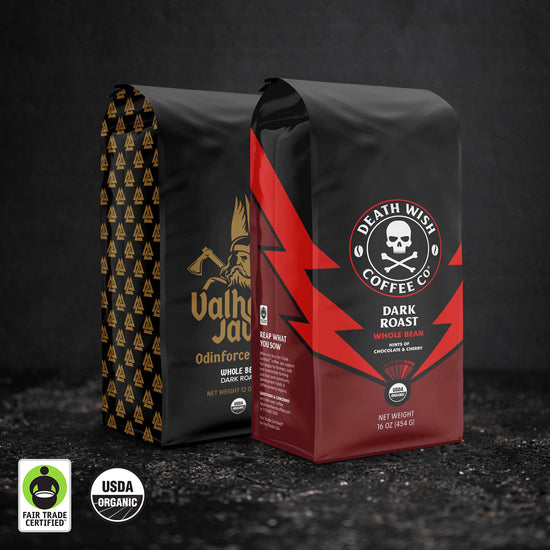 Death Wish Coffee + Valhalla Java Bundle
