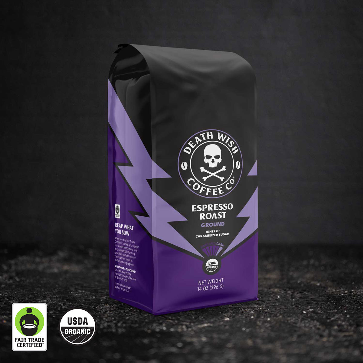 Intensely Strong Coffee | Espresso Roast Coffee – Death Wish Coffee