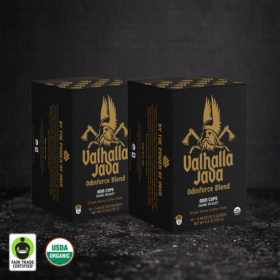 Valhalla Java Single-Serve Pods – Death Wish Coffee