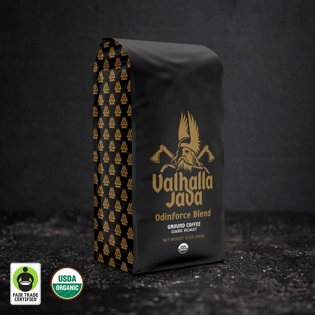 Valhalla Java Odinforce Blend Organic Coffee – Death Wish Coffee